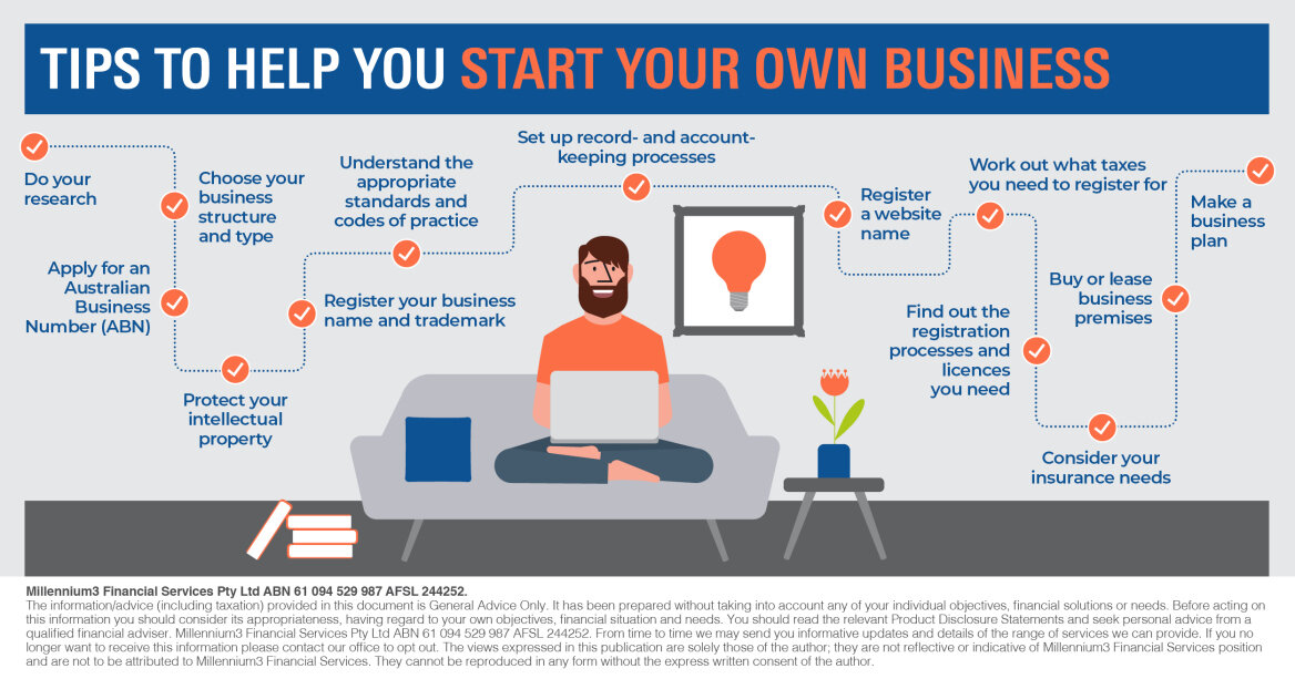 Tips to Help you Start your own Business | Addept